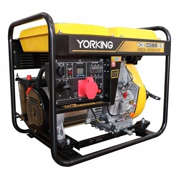 YDE6500E3 PLANTA ELÉCTRICA YORKING 5,0 KW DIESEL | Soto